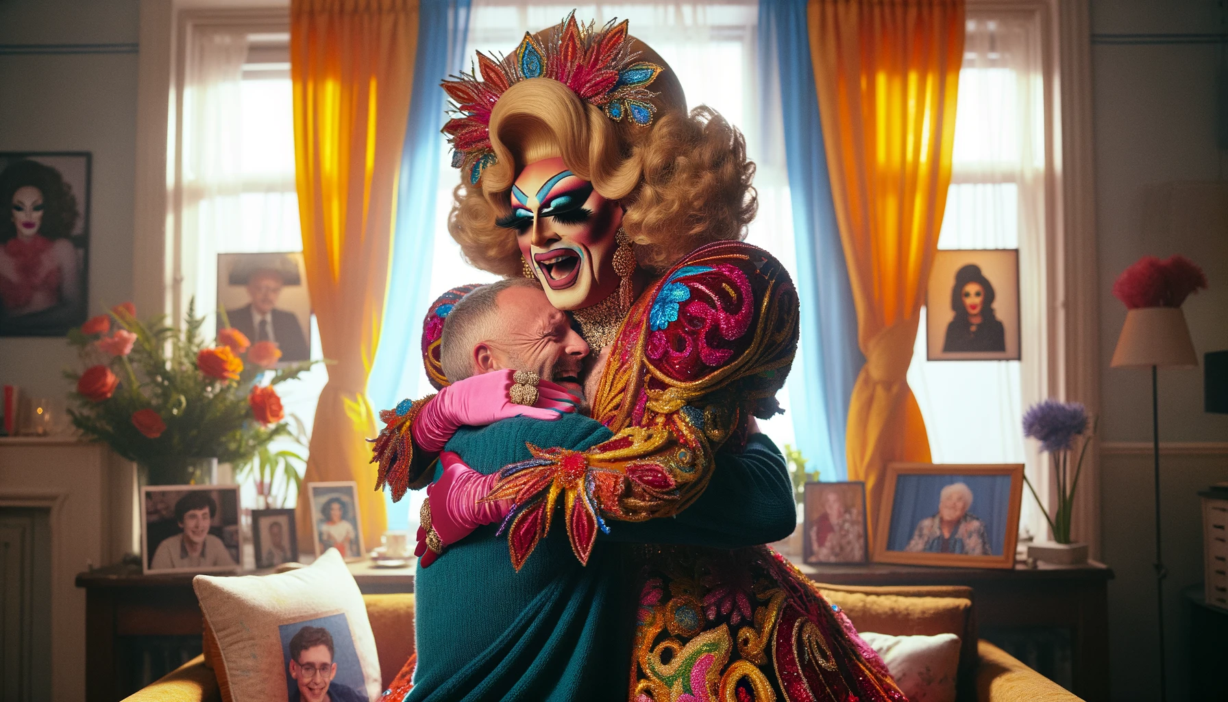 Drag Queen De Hull Fala Sobre O Reencontro Emocionante Com O Filho Após ...