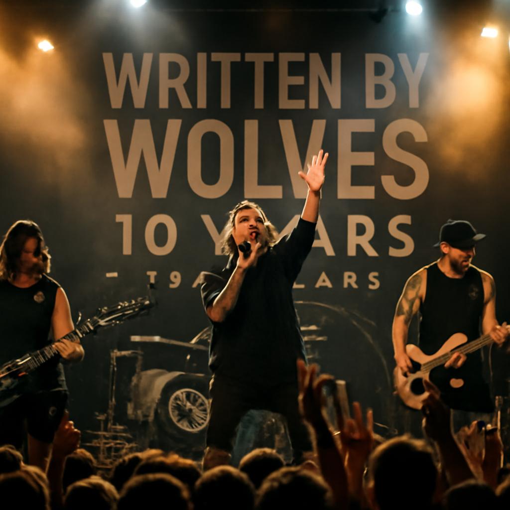 Written By Wolves Celebra 10 Anos Com Show épico Em Auckland