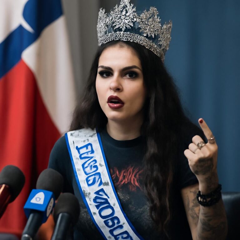 Miss Mundo Chile 2025 E Vocalista De Death Metal Declara: “Ni Muerta ...